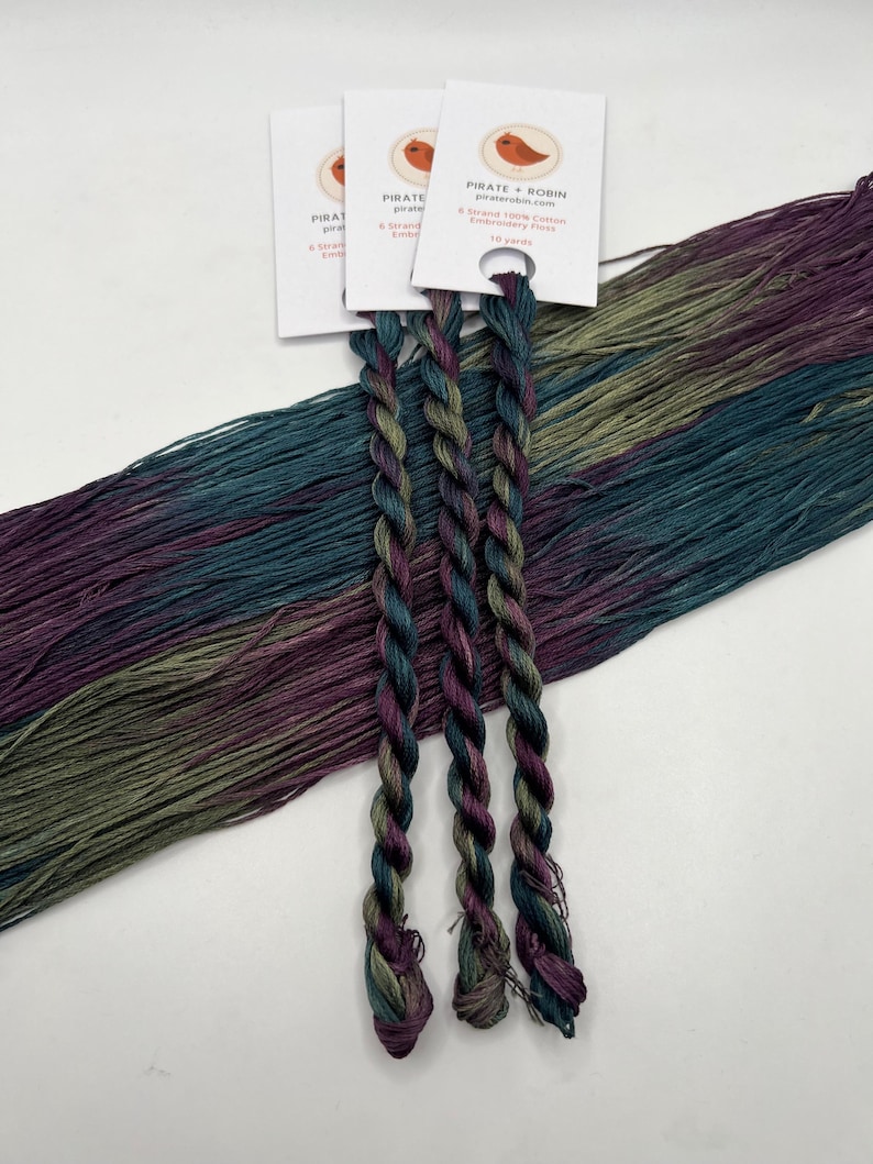 Pigeon | Hand Dyed, 6 Strand Embroidery Floss - Etsy
