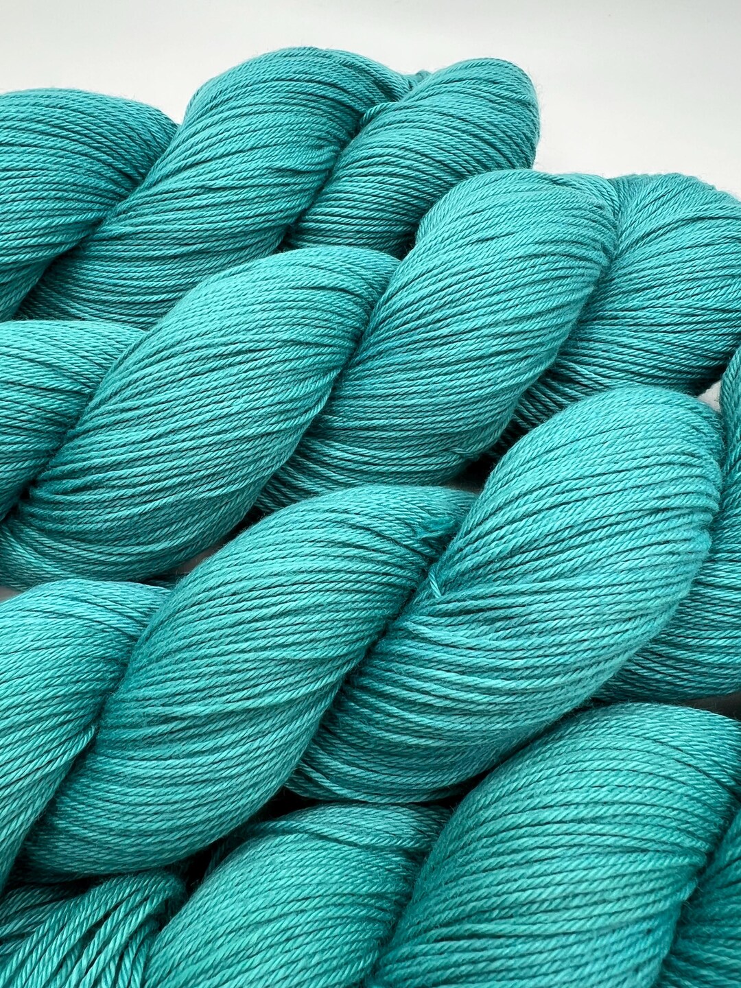 Algae | Hand Dyed Cotton Yarn, Fingering, Worsted, DK, Indie Dyed Yarn ...