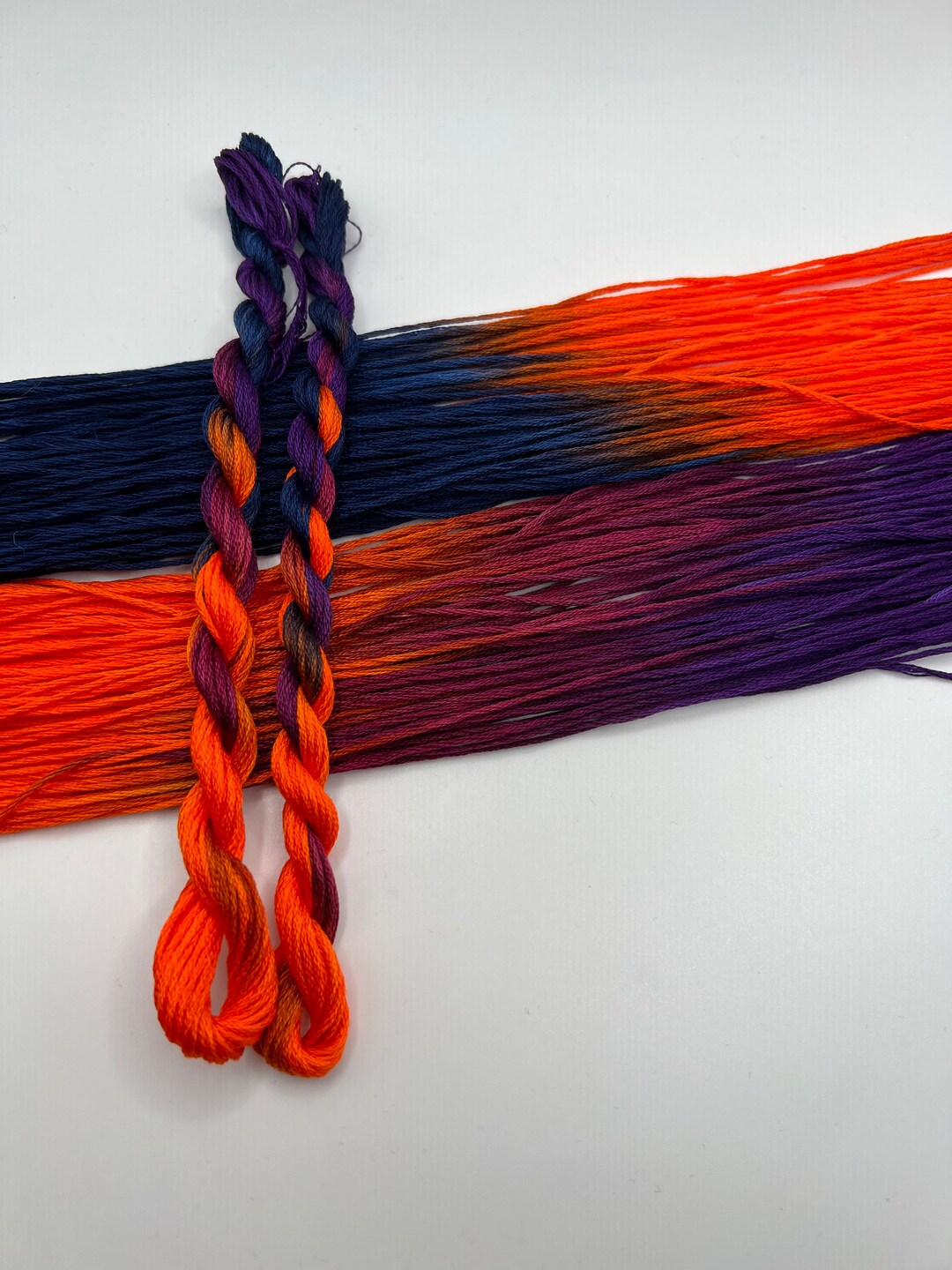 Thunderstorm | Hand Dyed, 6 Strand Embroidery Floss, Cross Stitch ...
