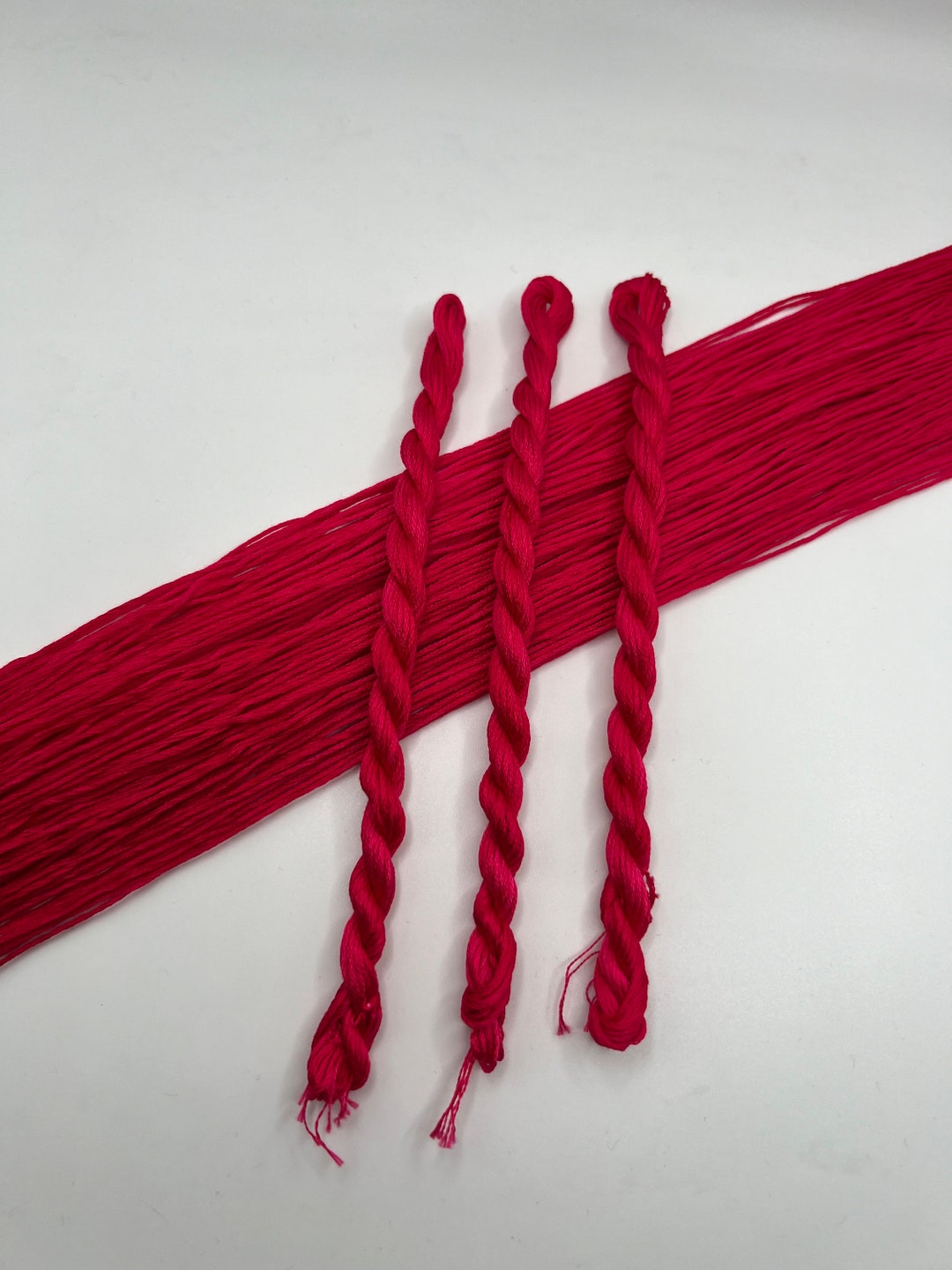 Hibiscus | Hand Dyed, 6 Strand Embroidery Floss, Cross Stitch, Cotton ...