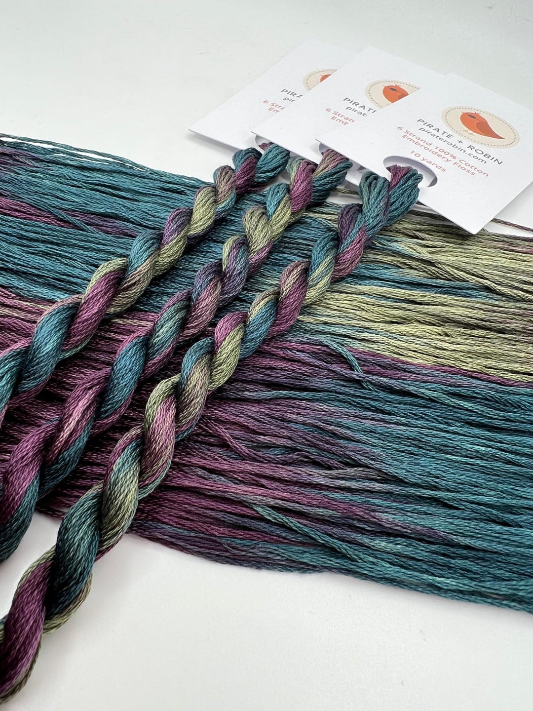 Pigeon | Hand Dyed, 6 Strand Embroidery Floss - Etsy