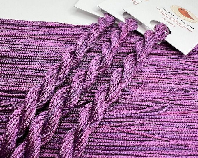 Sugar Plum Fairy | Hand Dyed, 6 Strand Silk Embroidery Floss, Cross ...