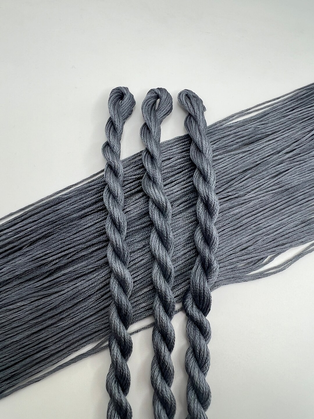 Mist | Size 20 Hand Dyed, 6 Cord Cordonnet Thread, Tatting, Crochet ...