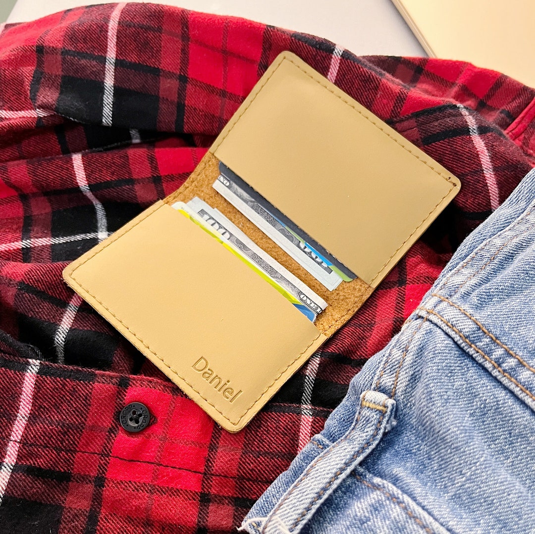 ECO FRIENDLY Personal Card Holder, Minimalist Card Holder, Eco Leather ...
