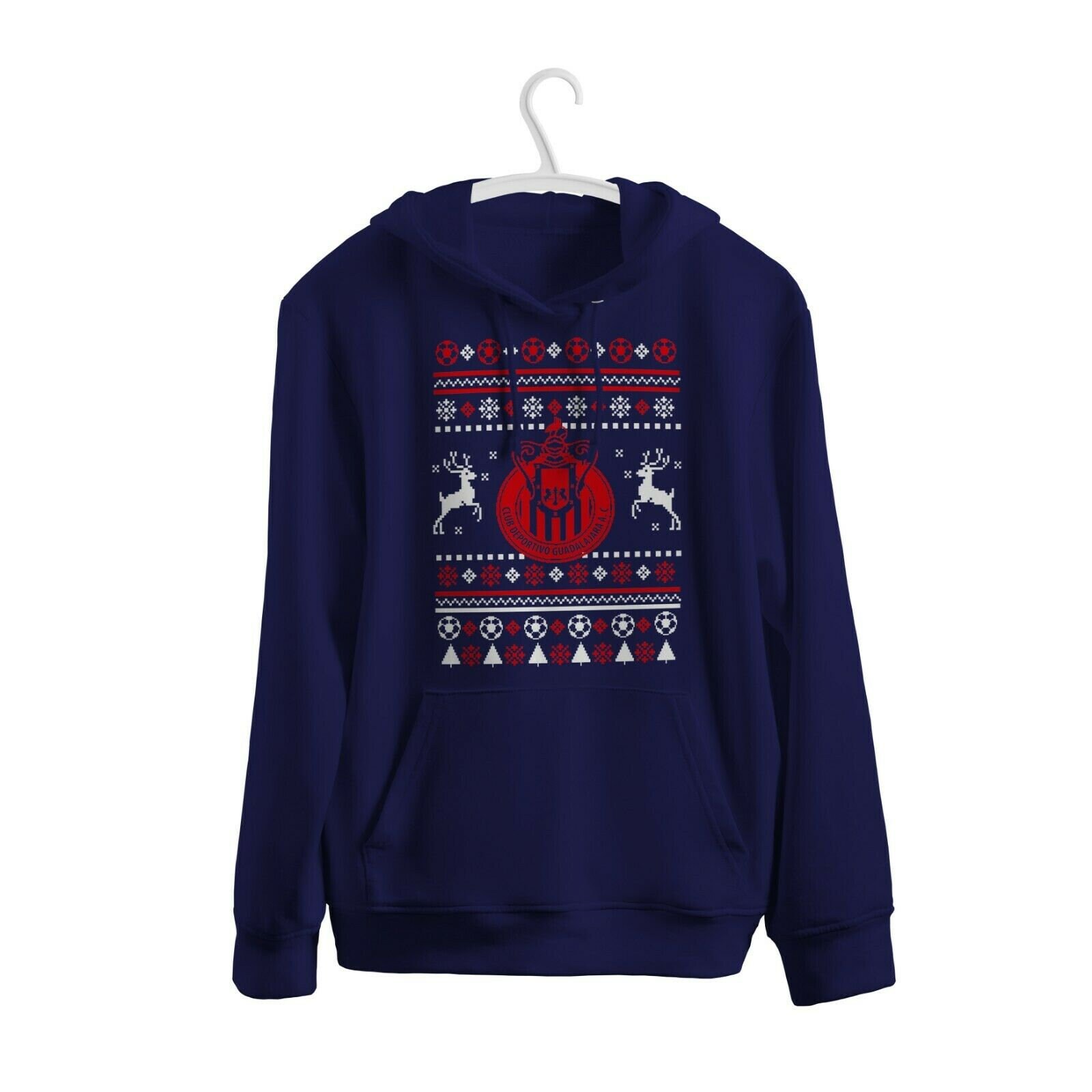 New! Chivas De Guadalajara Ugly Christmas Hoodie , Sudadera Chivas ...