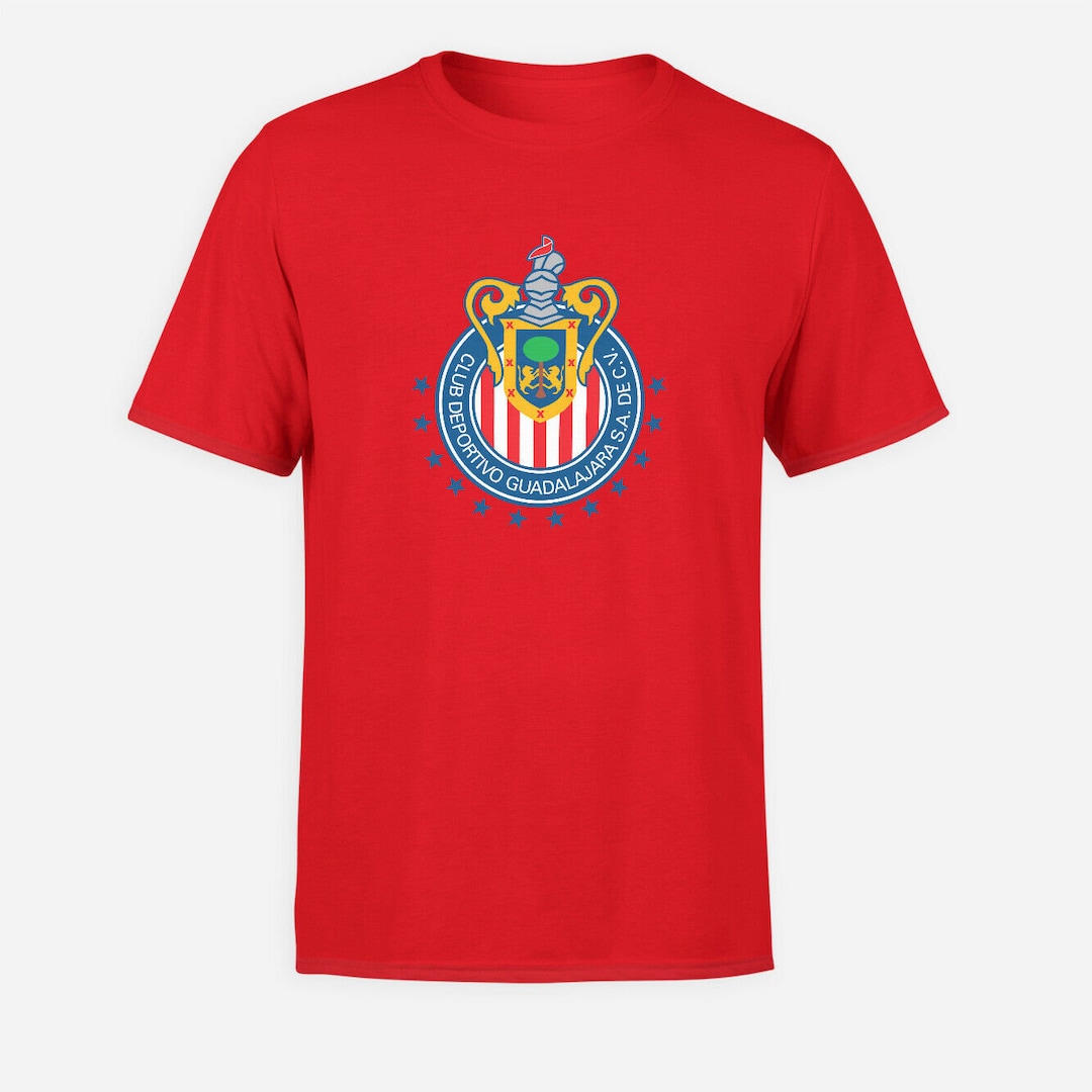 New! Chivas De Guadalajara Soccer T-shirt Liga MX - Etsy