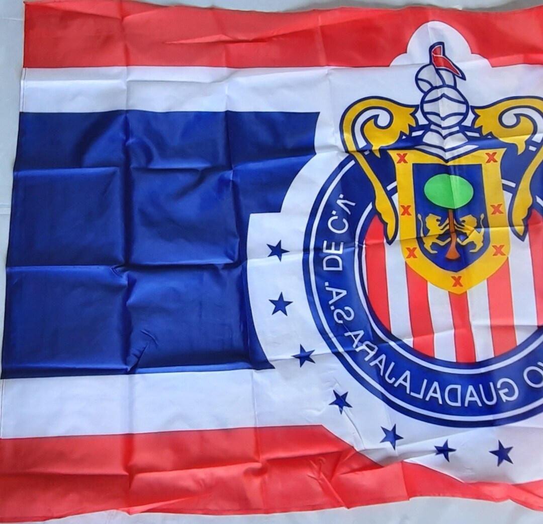 New! Chivas De Guadalajara Soccer Flag 36" X 60" - Etsy