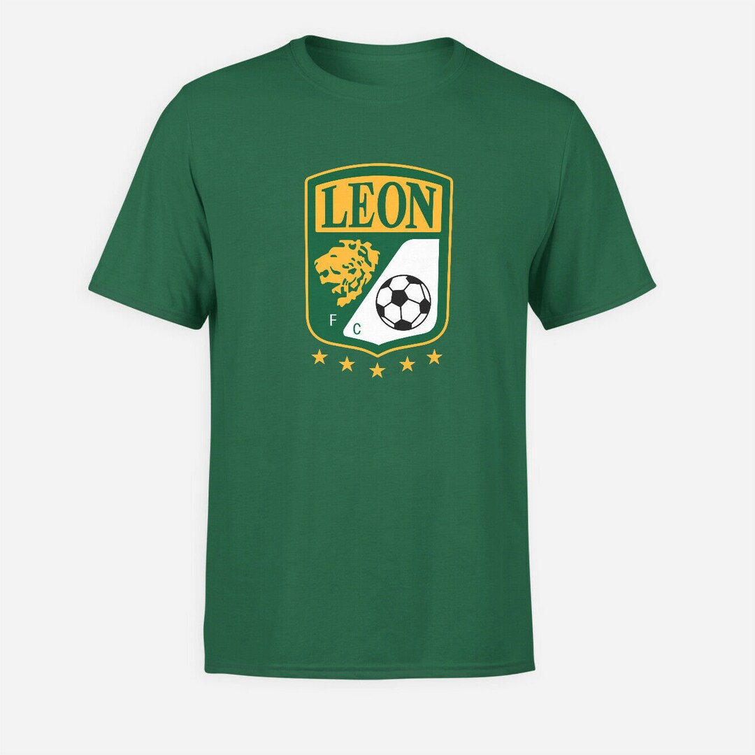 New! Club Deportivo Leon Soccer T-shirt Liga MX - Etsy