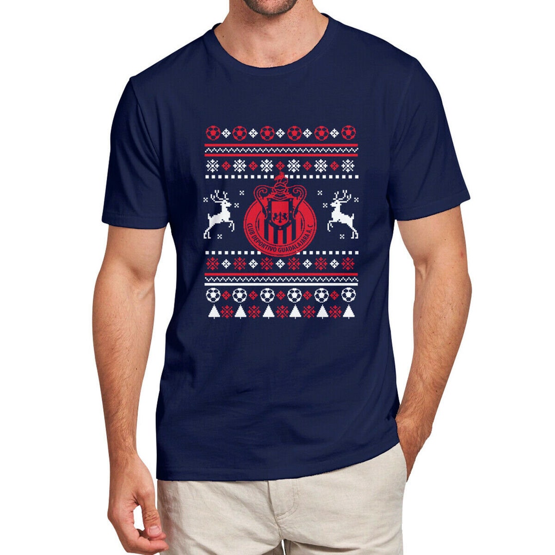 New Chivas De Guadalajara Christmas T-shirt, Playera Chivas Navidena - Etsy