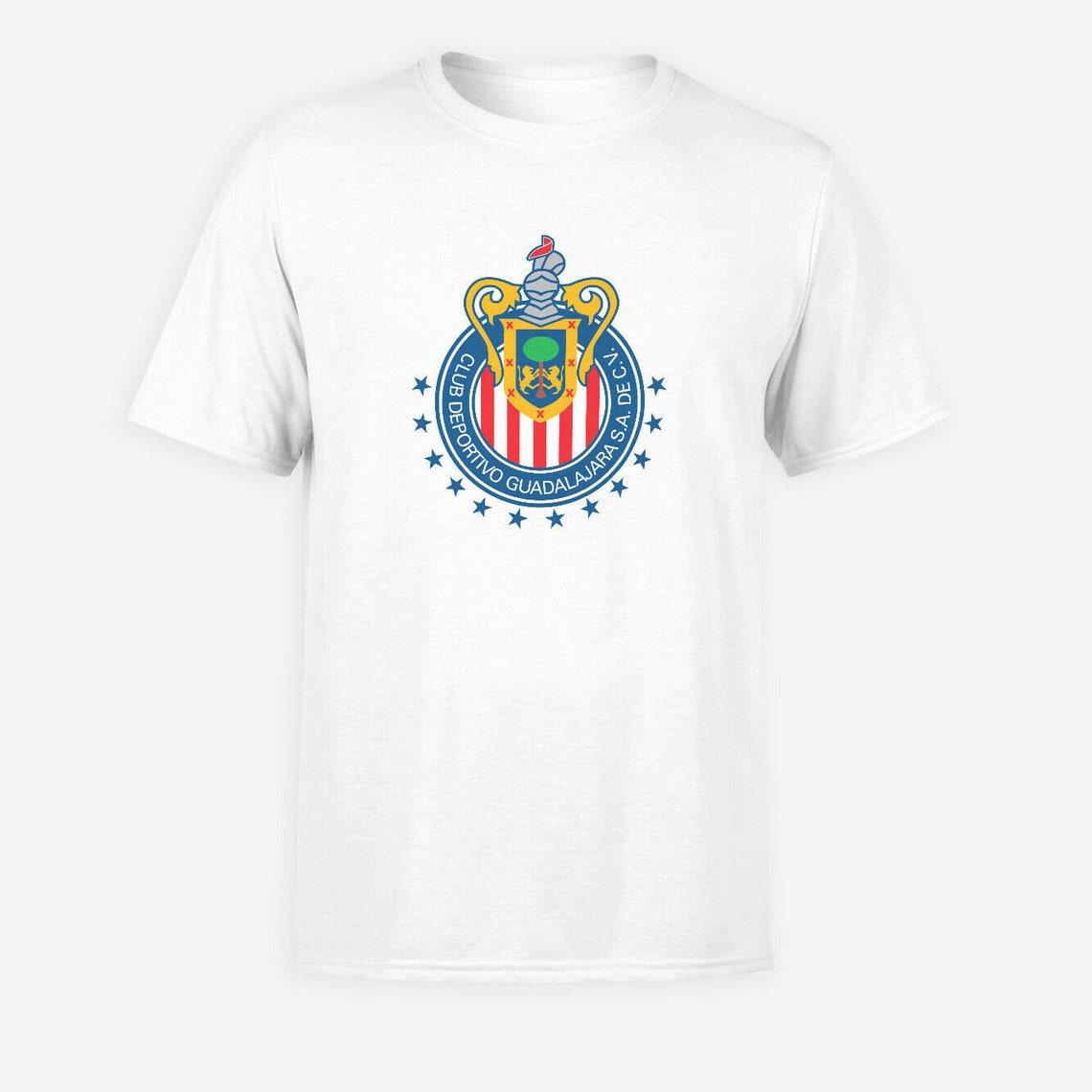 New! Chivas De Guadalajara Soccer T-shirt Liga MX - Etsy