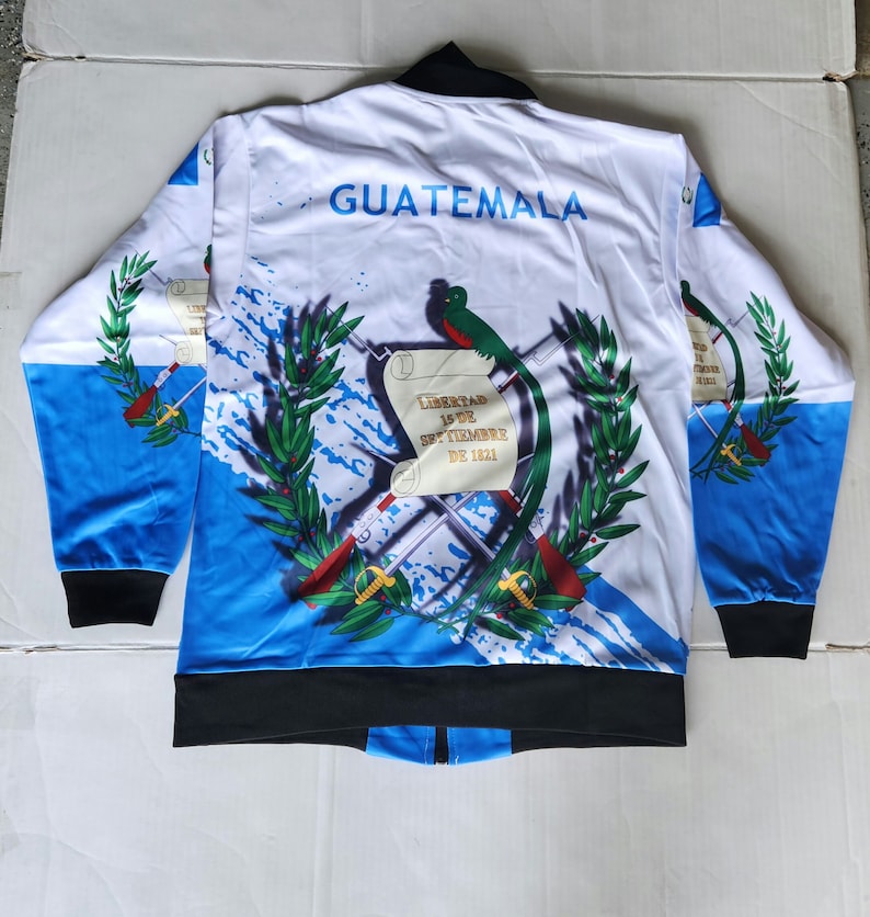 New! Guatemala National Team Soccer Jacket Chamarra De Guatemala - Etsy
