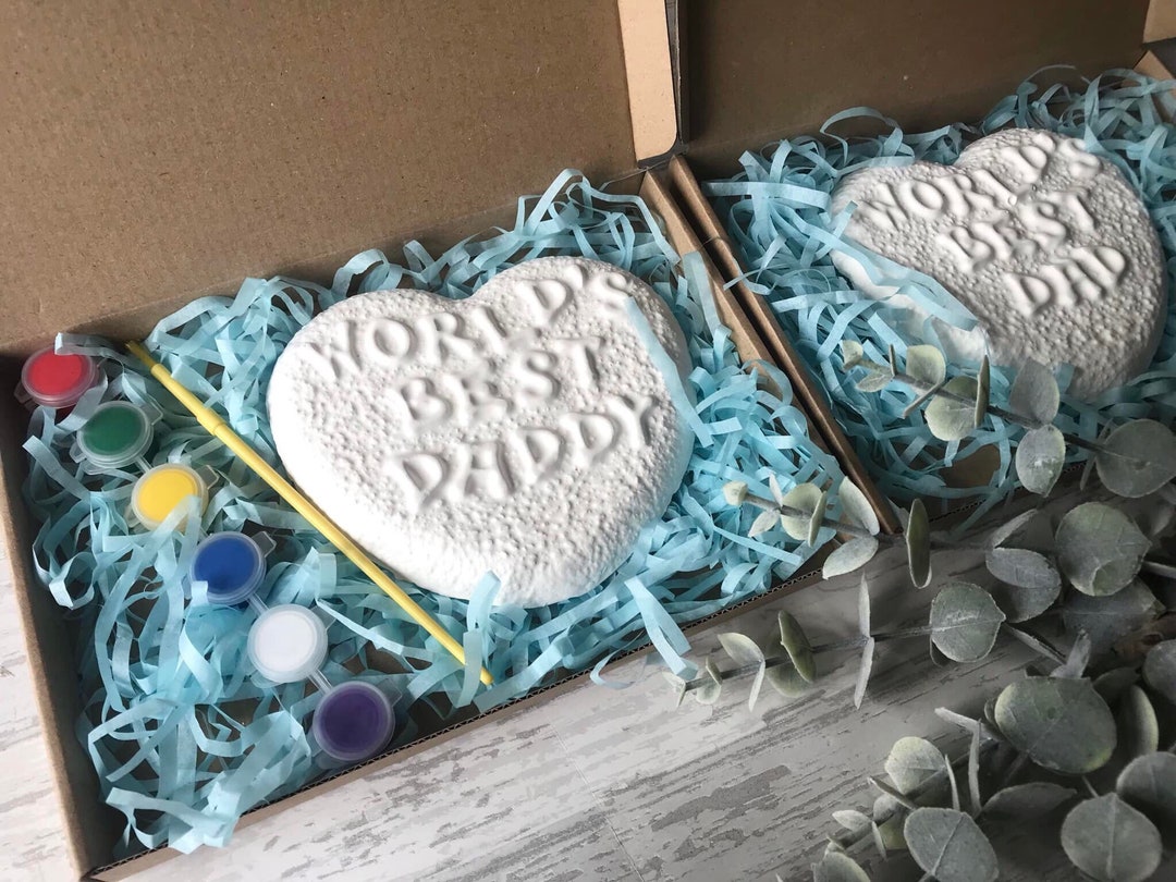 Fathers Day Activity Craft Gift Set Bundle Box, Painting, Colouring ...