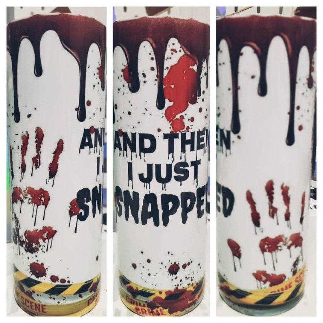 True Crime Snapped 20oz Tumbler - Etsy