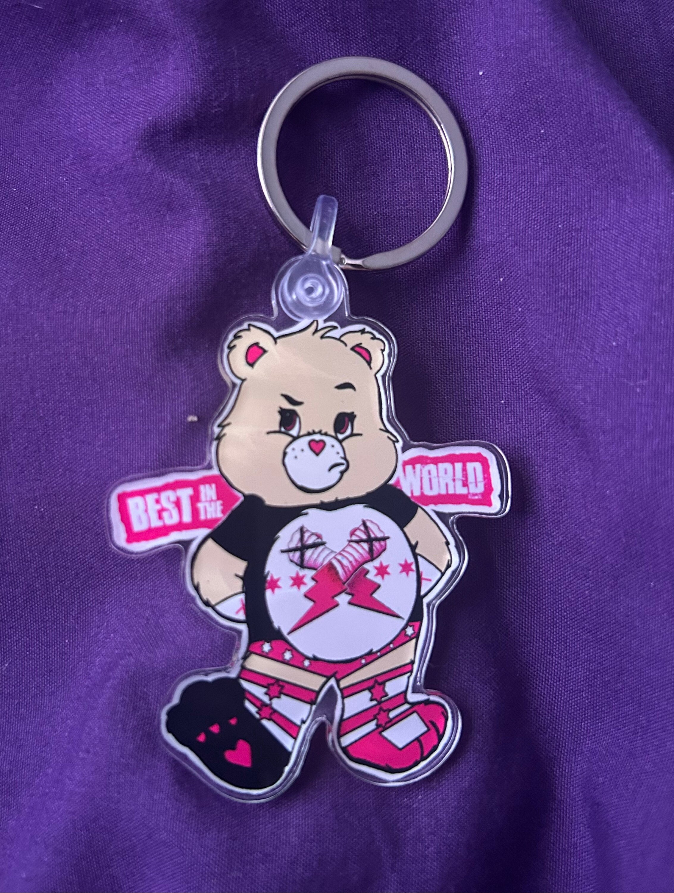 Punk Bear Keychains - Etsy