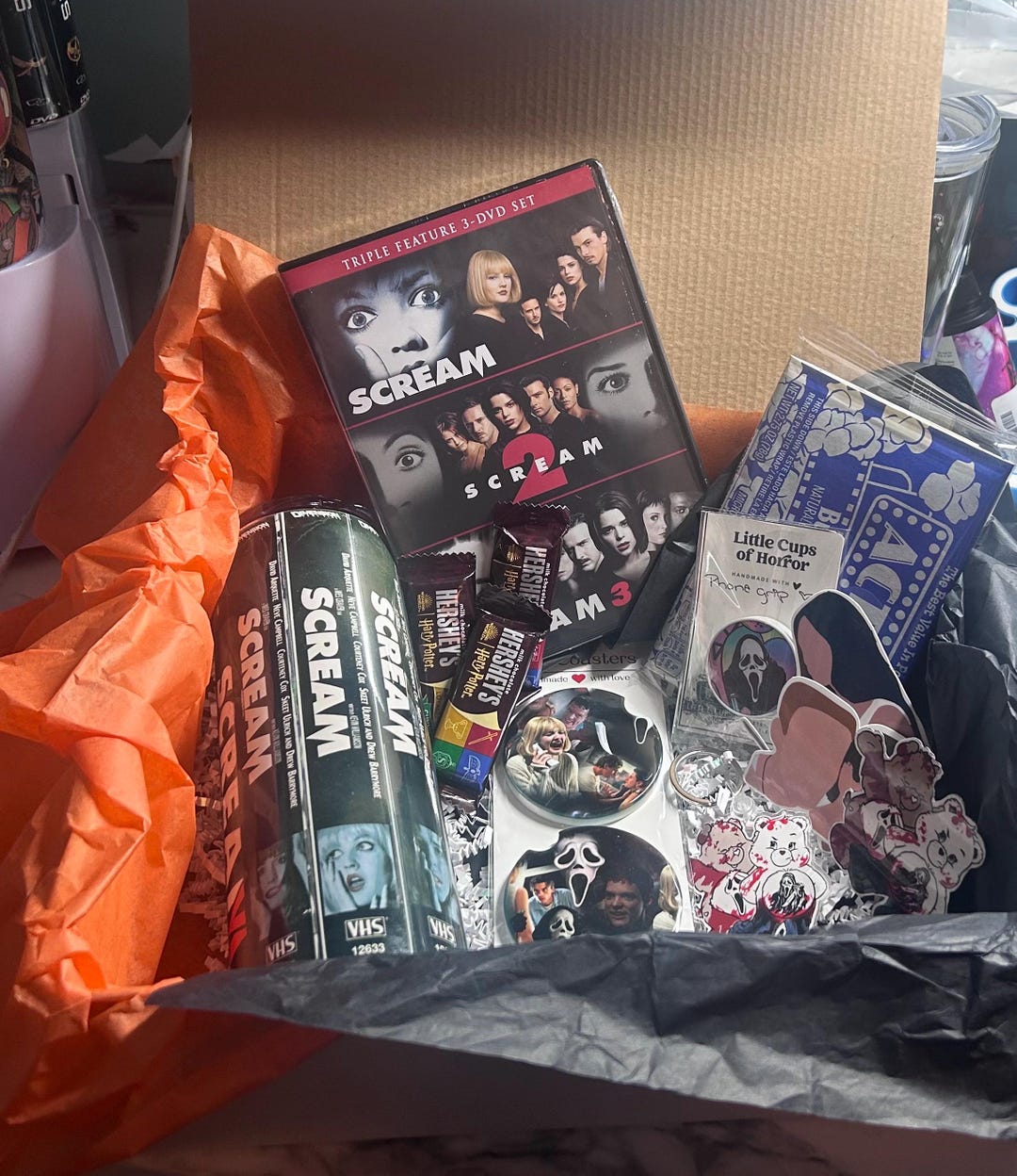 Horror Movie Night Mystery Boxes - Etsy