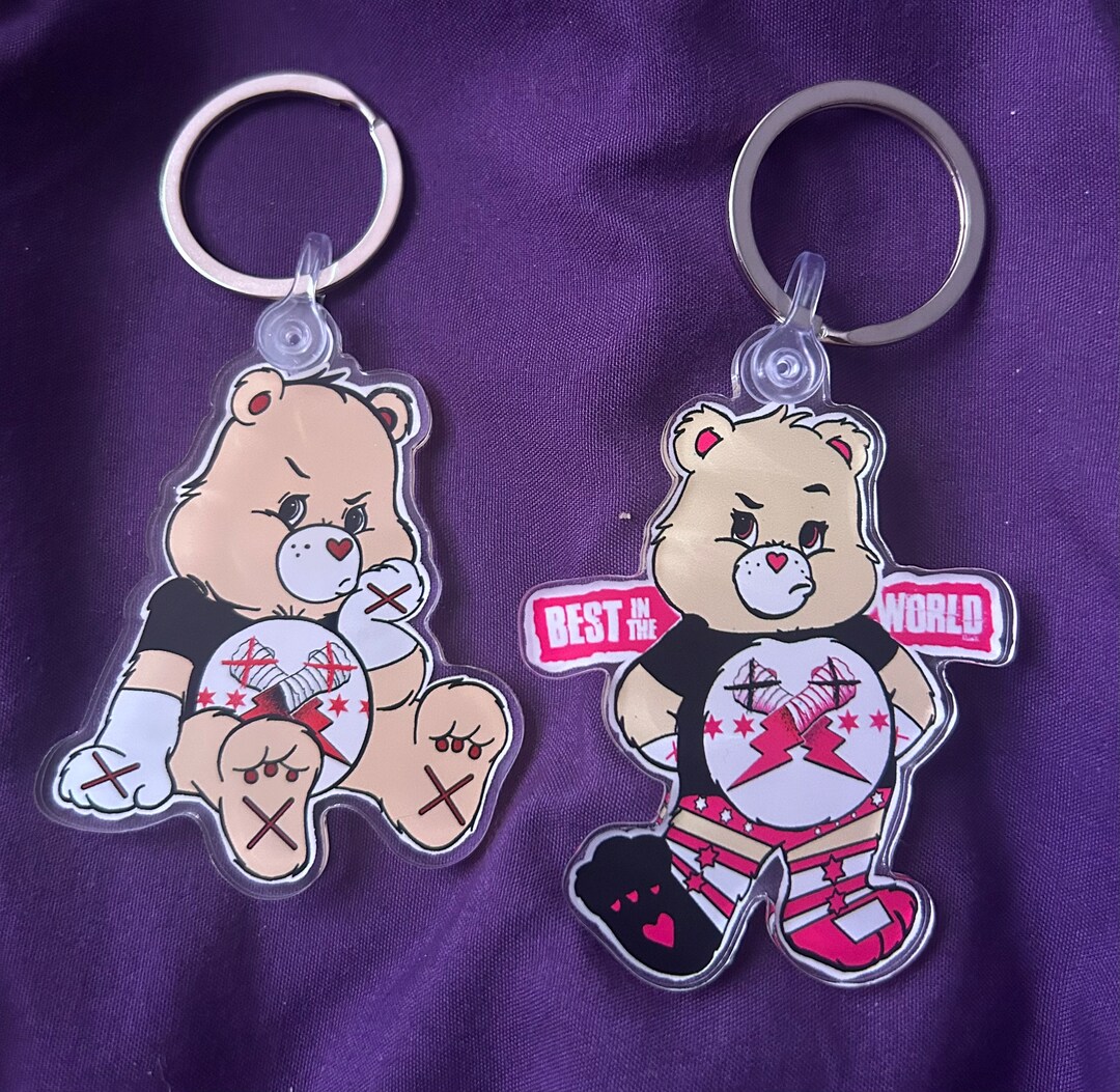 Punk Bear Keychains - Etsy