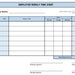 Printable PDF Weekly Timesheet Projects Tasks. Printable Timesheet ...