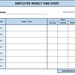 Excel File of Weekly Timesheet Projects Tasks Template. Editable ...