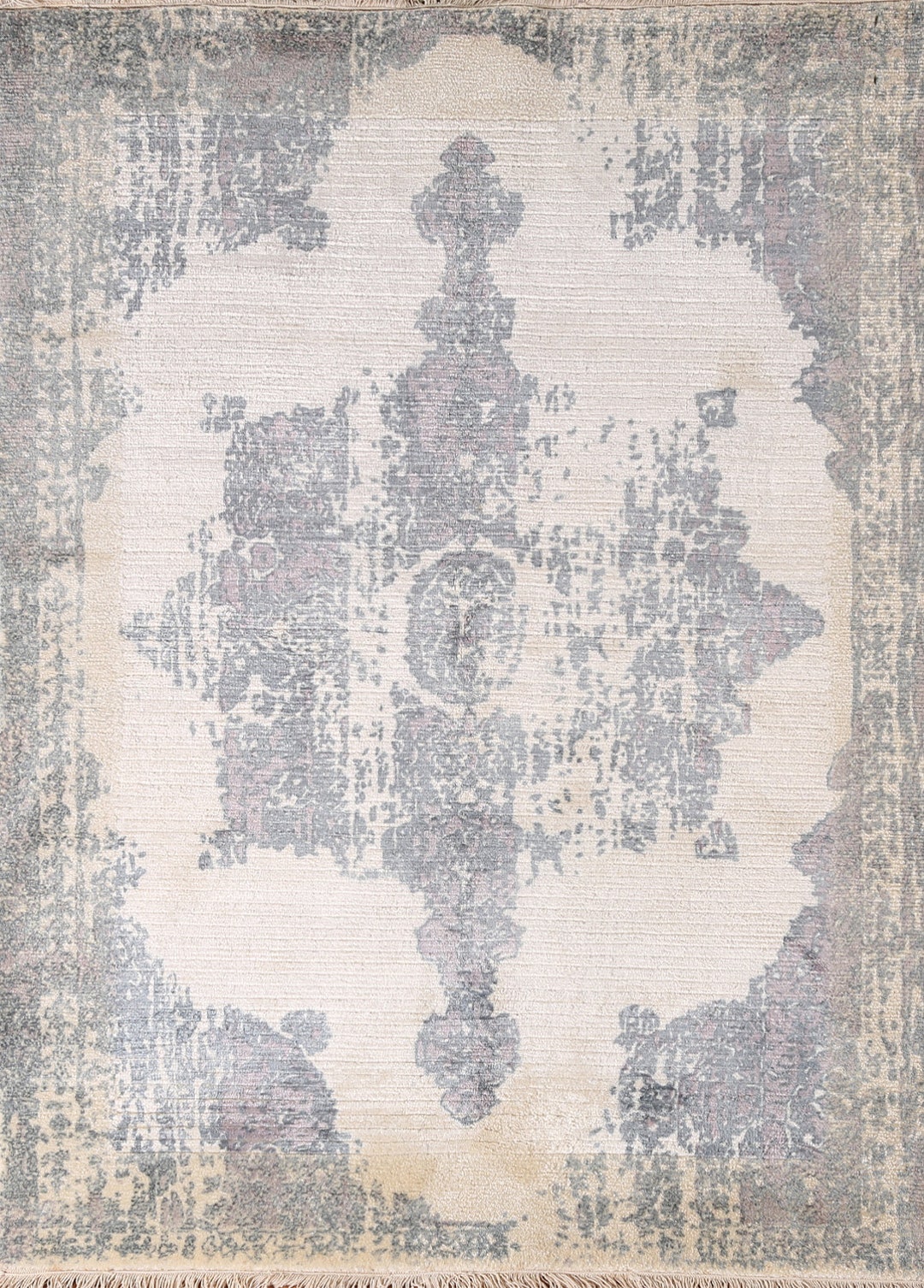 Handmade Beige & Blue Abstract Oriental Rug 4x6 - Etsy