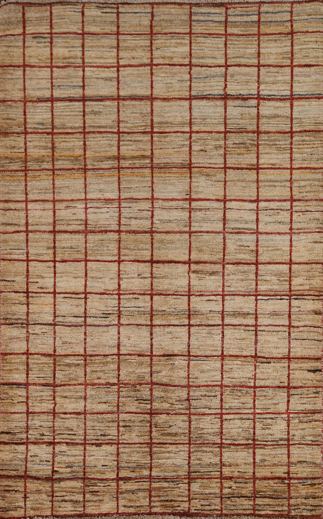 Checkered Gabbeh Rug 3x5, Handmade Wool Carpet, Foyer Rug - Etsy