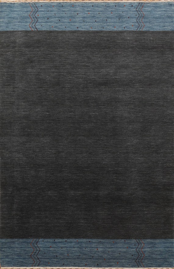 Floor & Rugs Handmade Gabbeh Rug 5x7 Indian Rug Wool Carpet Rugs etna ...