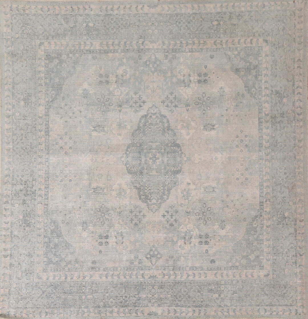 Square Abstract Rug 6x6 Handmade Wool Carpet Oriental Area - Etsy