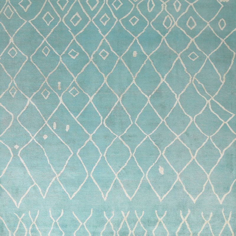 Turquoise Rug - Etsy