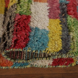Handmade Multi-color Moroccan Wool Area Rug 6x10 - Etsy