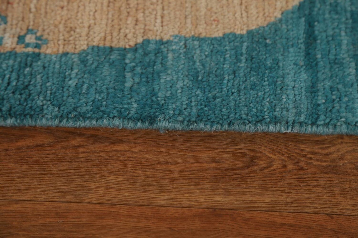 Set of 2 Vegetable Dye Art Deco Chinese Rugs 3x4 Twin Rugs - Etsy