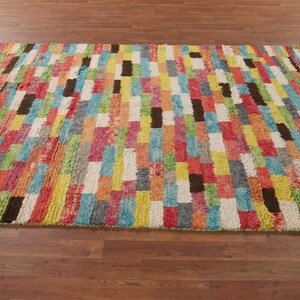 Handmade Multi-color Moroccan Wool Area Rug 6x10 - Etsy