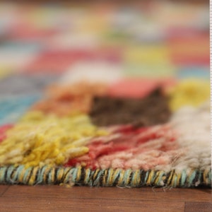 Handmade Multi-color Moroccan Wool Area Rug 6x10 - Etsy