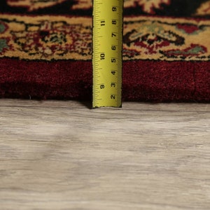 All-over Floral Red Agra Indian Rug 8x10 - Etsy