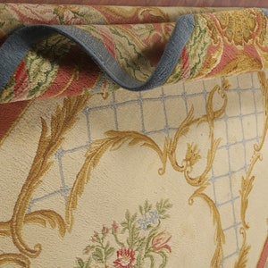 Handmade Traditional Aubusson Vegetable Dye Area Rug 9x15, Antique Wool ...