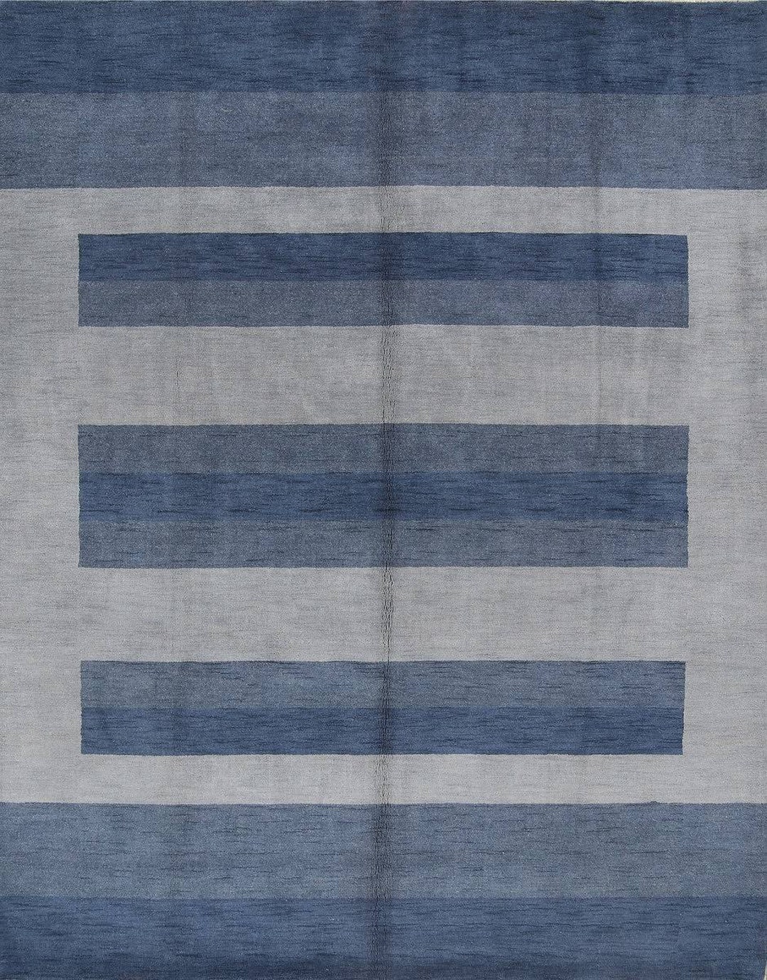 Striped Modern Gabbeh Rug 8x10, Handmade Indian Rug - Etsy