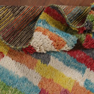 Handmade Multi-color Moroccan Wool Area Rug 6x10 - Etsy
