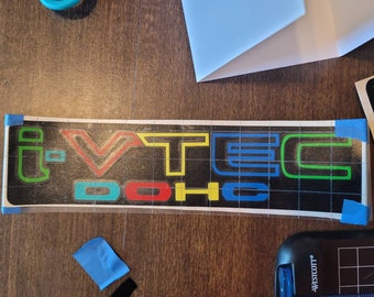 I Vtec Decal - Etsy