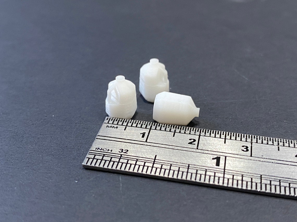 1:24 Scale Gallon Milk Jugs Kit Set of 3 Dollhouse Miniature - Etsy