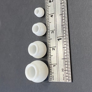 1:24 Scale Round Flower Pot Set (4) Kit *dollhouse Miniature * G Gauge ...