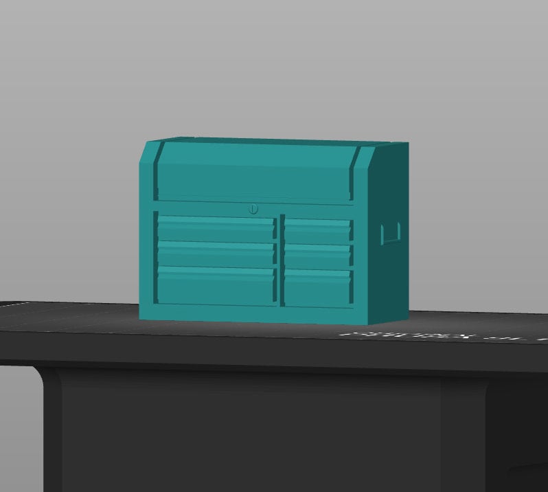 1:24 Scale Tool Box Kit * Dollhouse Miniature * G Gauge * 3D Printed ...
