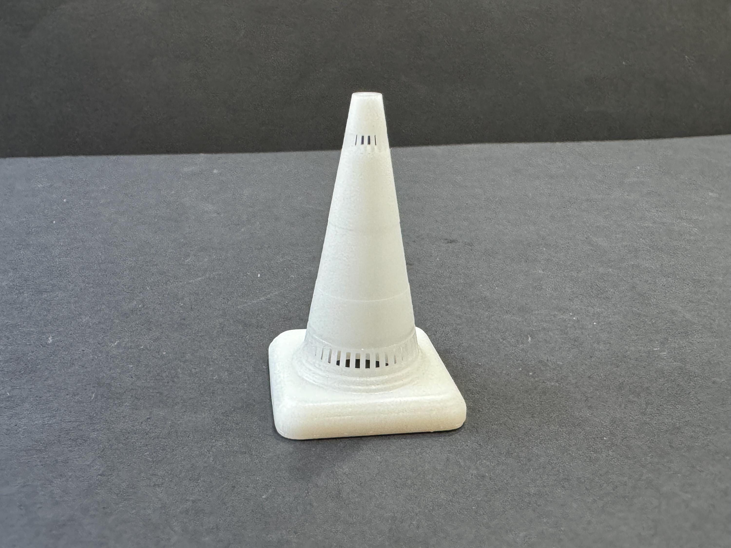 1:48 Scale Construction Cone Kit * Dollhouse Miniature * O Gauge * 3D ...