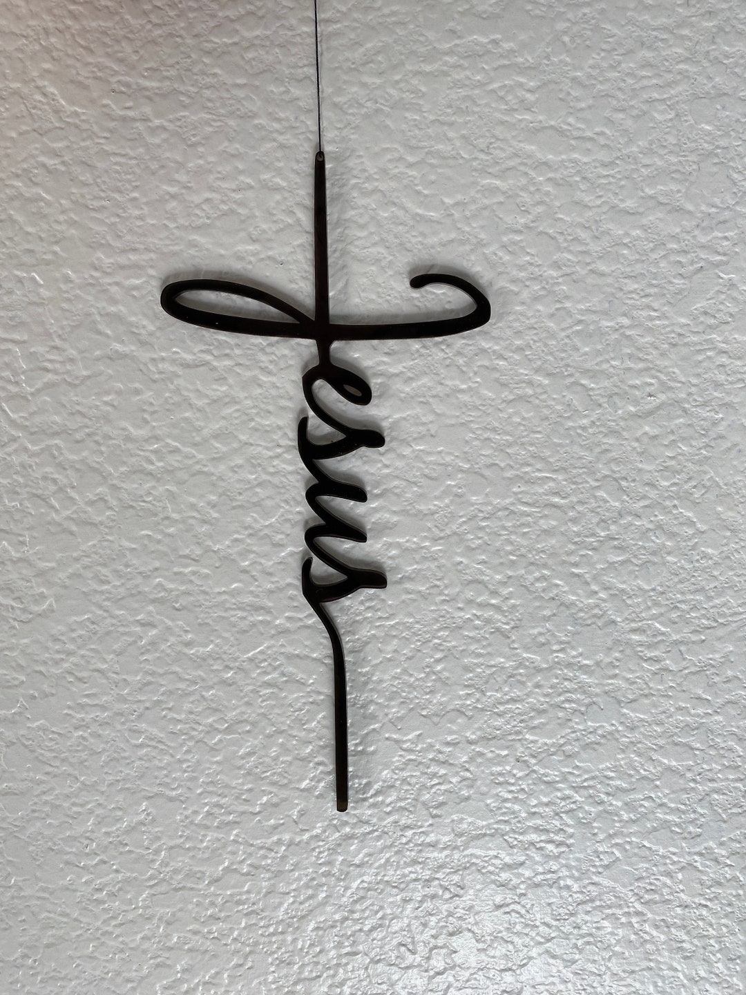 Jesus Sign * Black Acrylic Laser Cut Wall Decor Window Hanger* Wall Art ...