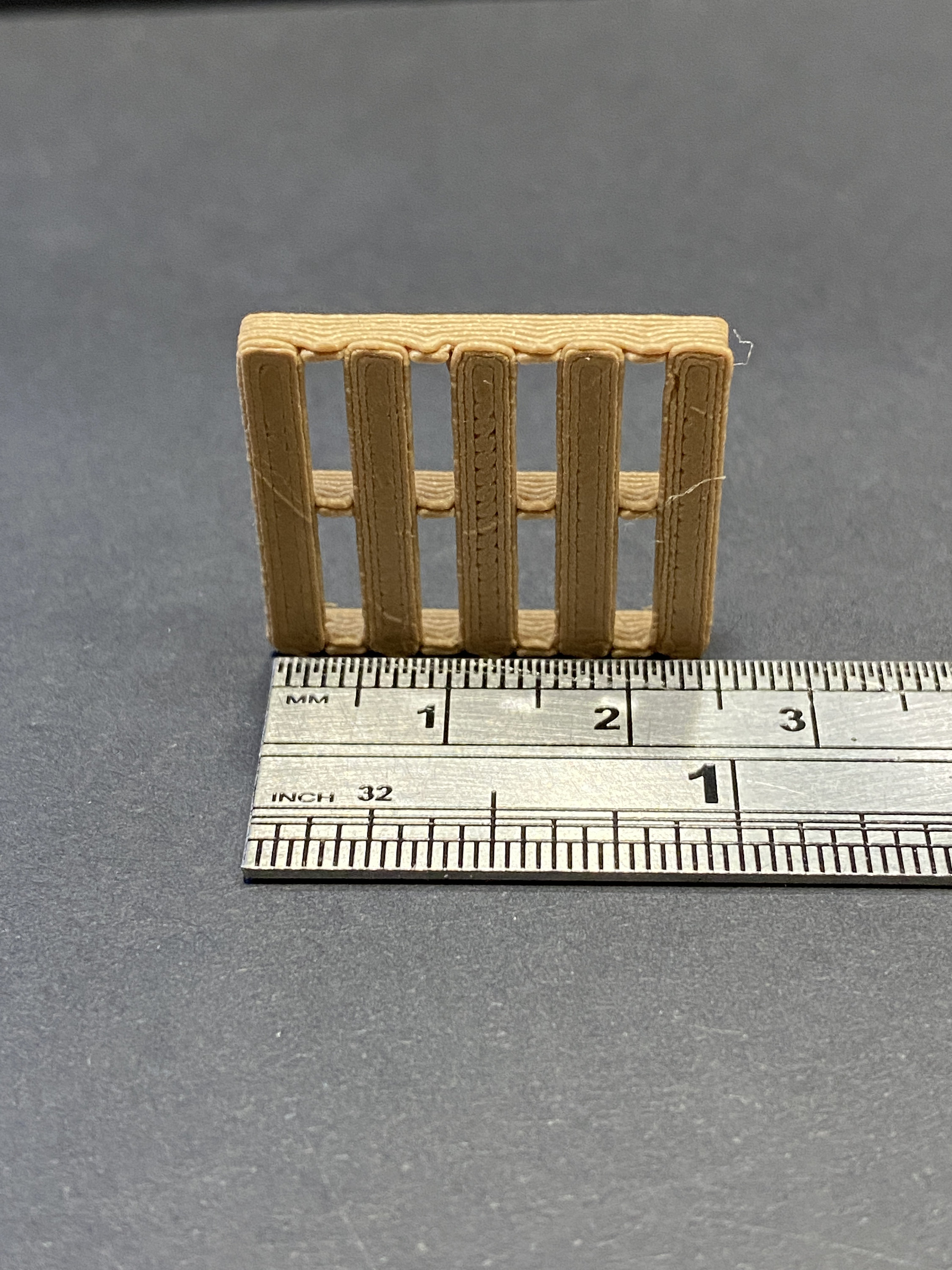 1:48 Scale Wood Pallet Kit Dollhouse Miniature O Scale / - Etsy