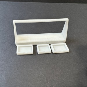 1:24 Scale Wall Shelf With 3 Drawers Kit * Dollhouse Miniature * G ...