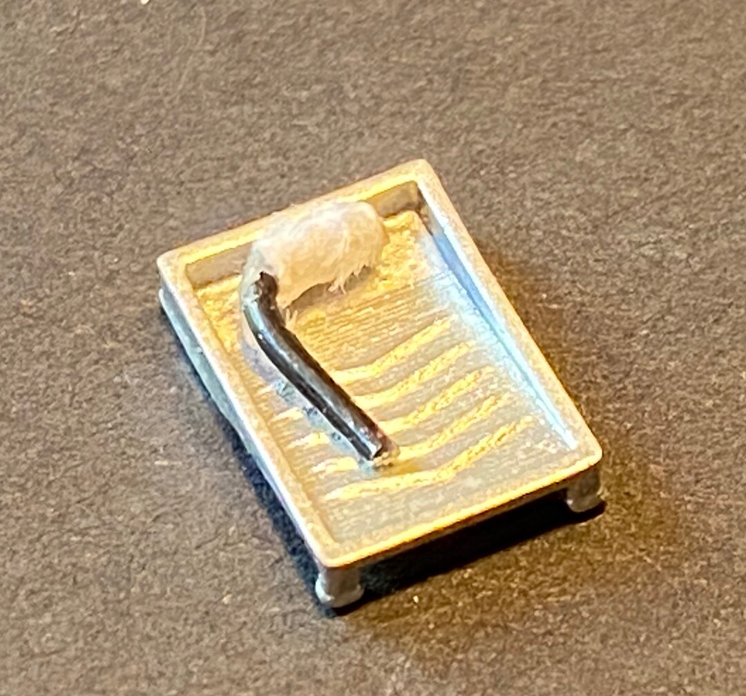 1:48 Scale Paint Tray W/roller Kit * Dollhouse Miniature * O Gauge * 3D ...