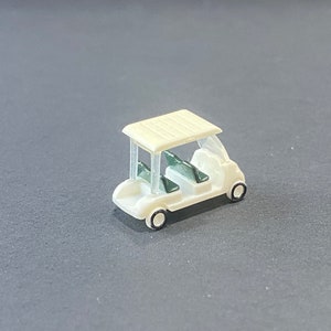1:144 Scale Golf Cart* Dollhouse Miniature * N Scale Gauge ...