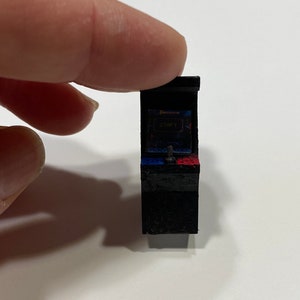 1:144 Scale Arcade Game Kit * Dollhouse Miniature * N Gauge * 3D ...