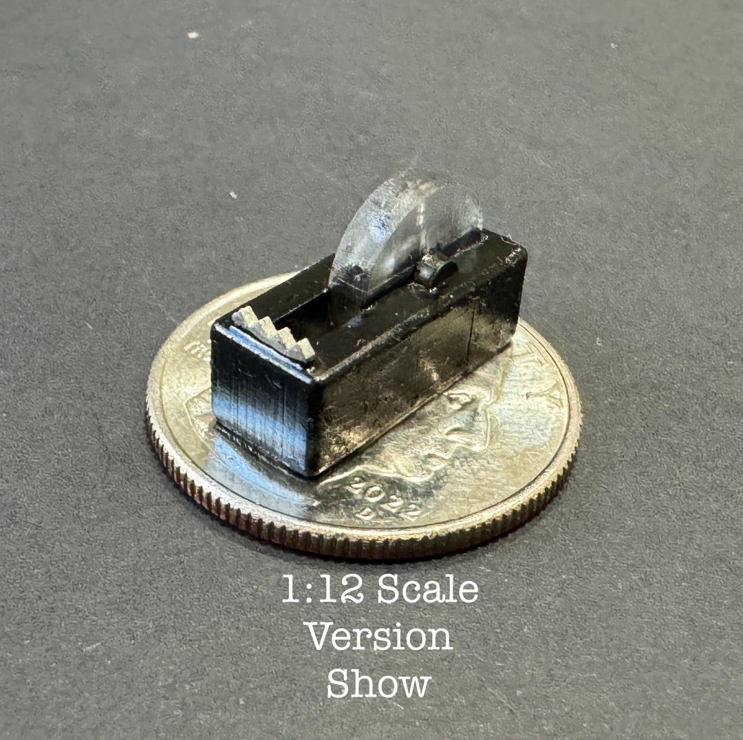 1:48 Scale Tape Dispenser Kit * Dollhouse Miniature * O Gauge * 3D ...
