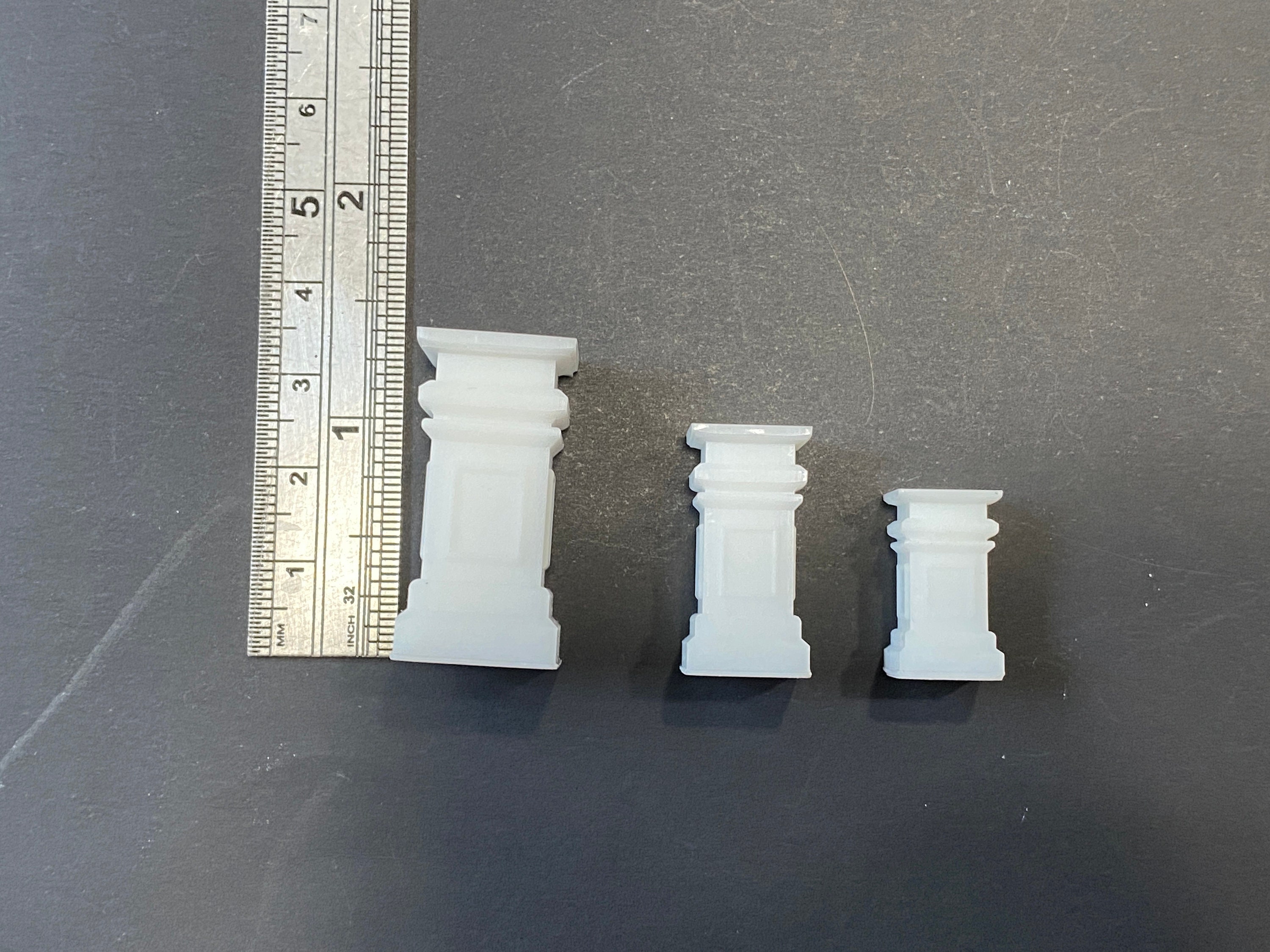 1:24 Scale Pedestal CHOICE Kit * Dollhouse Miniature * G Gauge * 3D ...