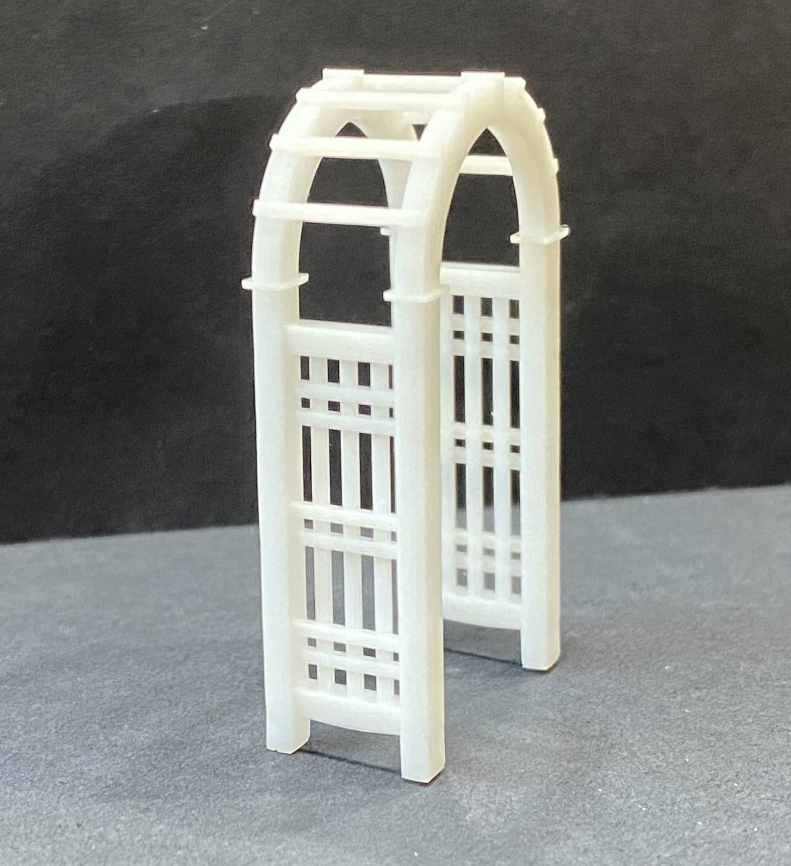 1:48 Scale Arbor Kit * Dollhouse Miniature * O Scale / Gauge * 3D ...