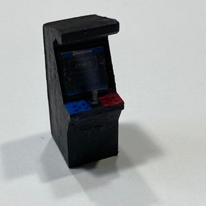 1:144 Scale Arcade Game Kit * Dollhouse Miniature * N Gauge * 3D ...